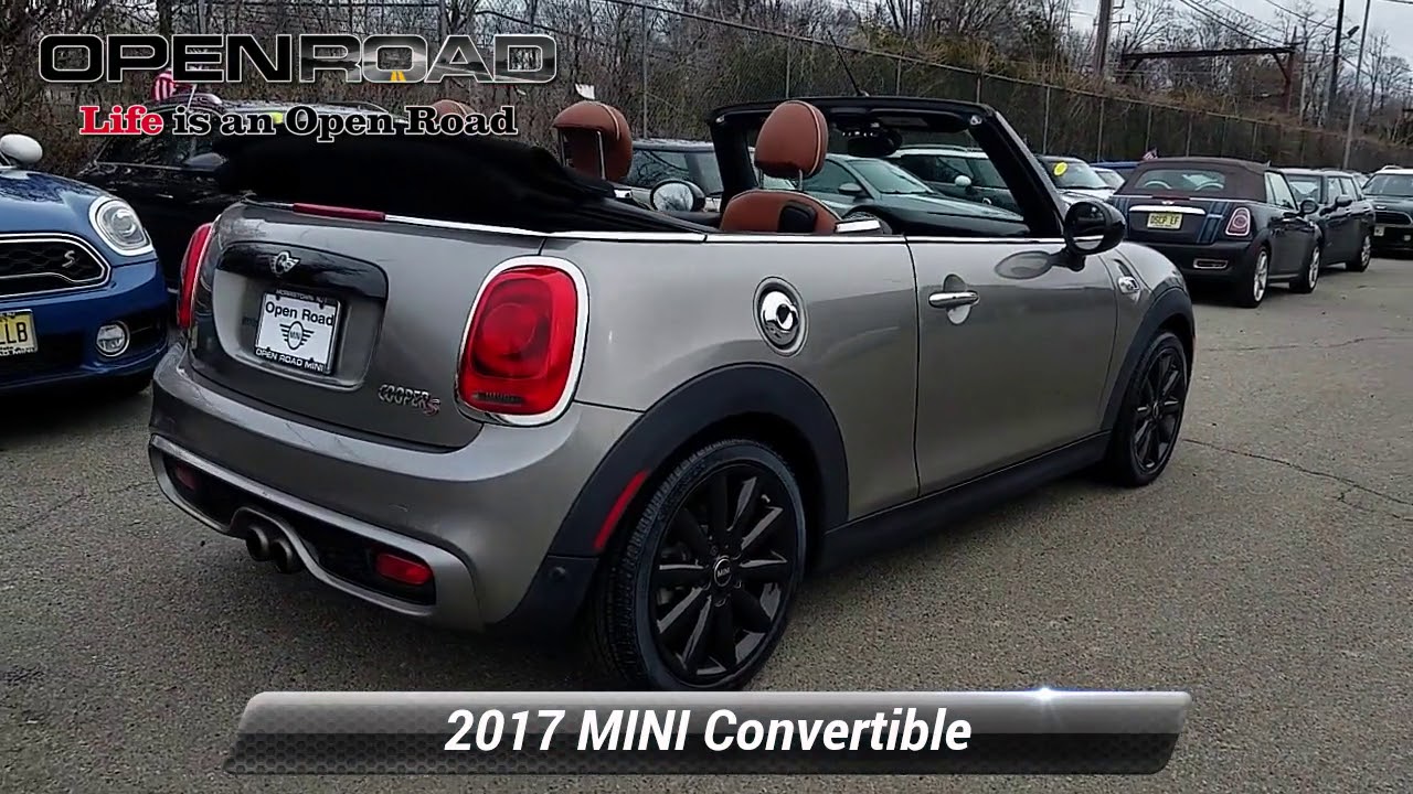 Certified 2017 MINI Convertible Cooper S, Morristown, NJ M3326 - YouTube