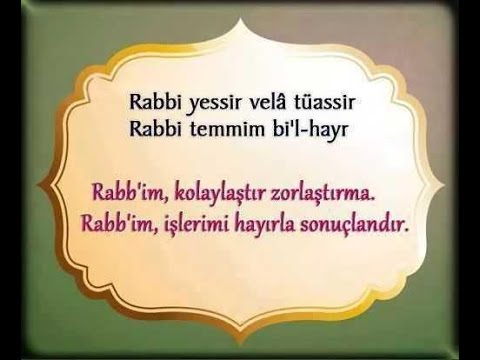 RABBİ YESSİR - Kurdi  and Arabi