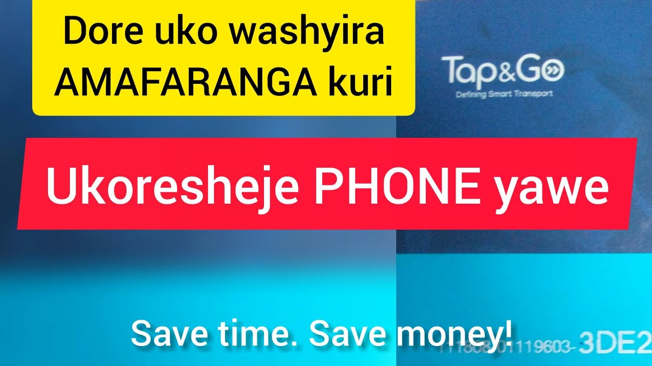 REKA GUTONDA IMIRONGO MURI GARE AHUBWO KORESHA PHONE YAWE WONGERA AMA ...