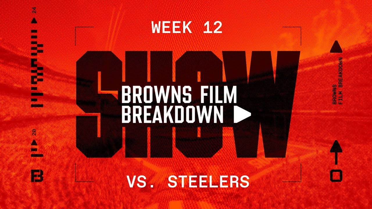 Browns Film Breakdown Post-Game Show: Browns Beat The Steelers In The Snow, 24-19 - YouTube