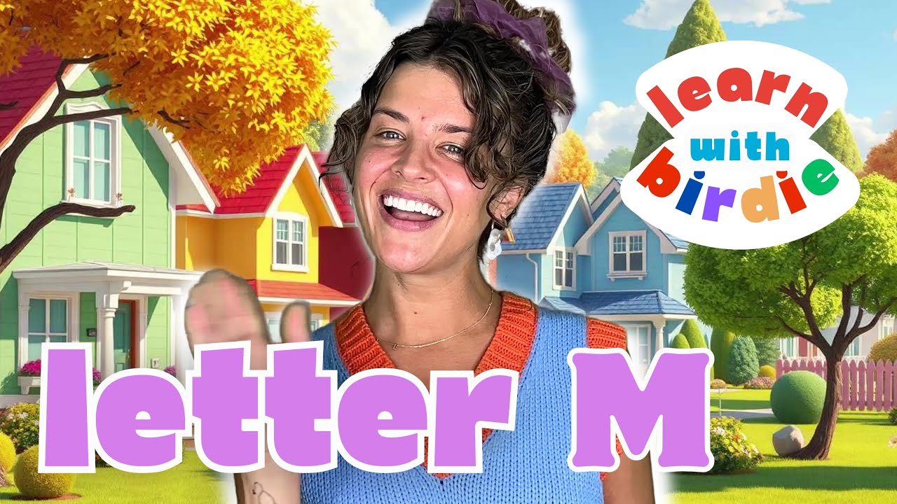 Learn the Letter M | Learn to Talk | Baby Toddle | Animals, Colors ...