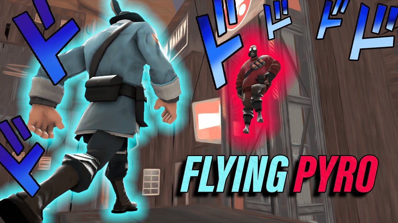 TF2 - Flying Pyro - YouTube