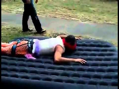 sahte bungee jumping şakası (fake bungee jumping prank)
