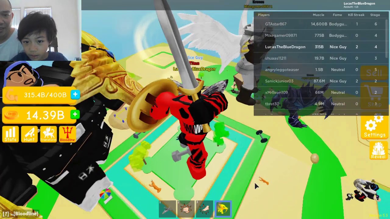 Roblox: Weight Lifting Simulator - YouTube