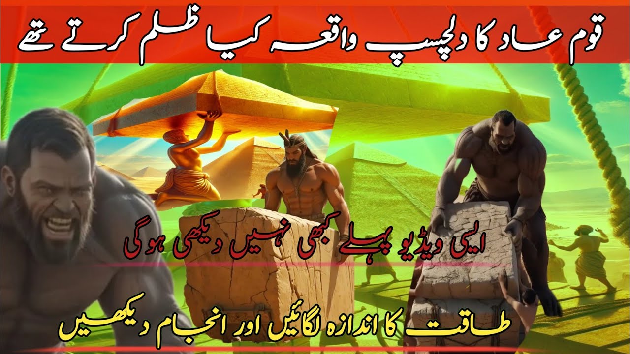 Qaum-e-Aad ki Anokhi Kahani😉 / power off qaum aad . story #history ...