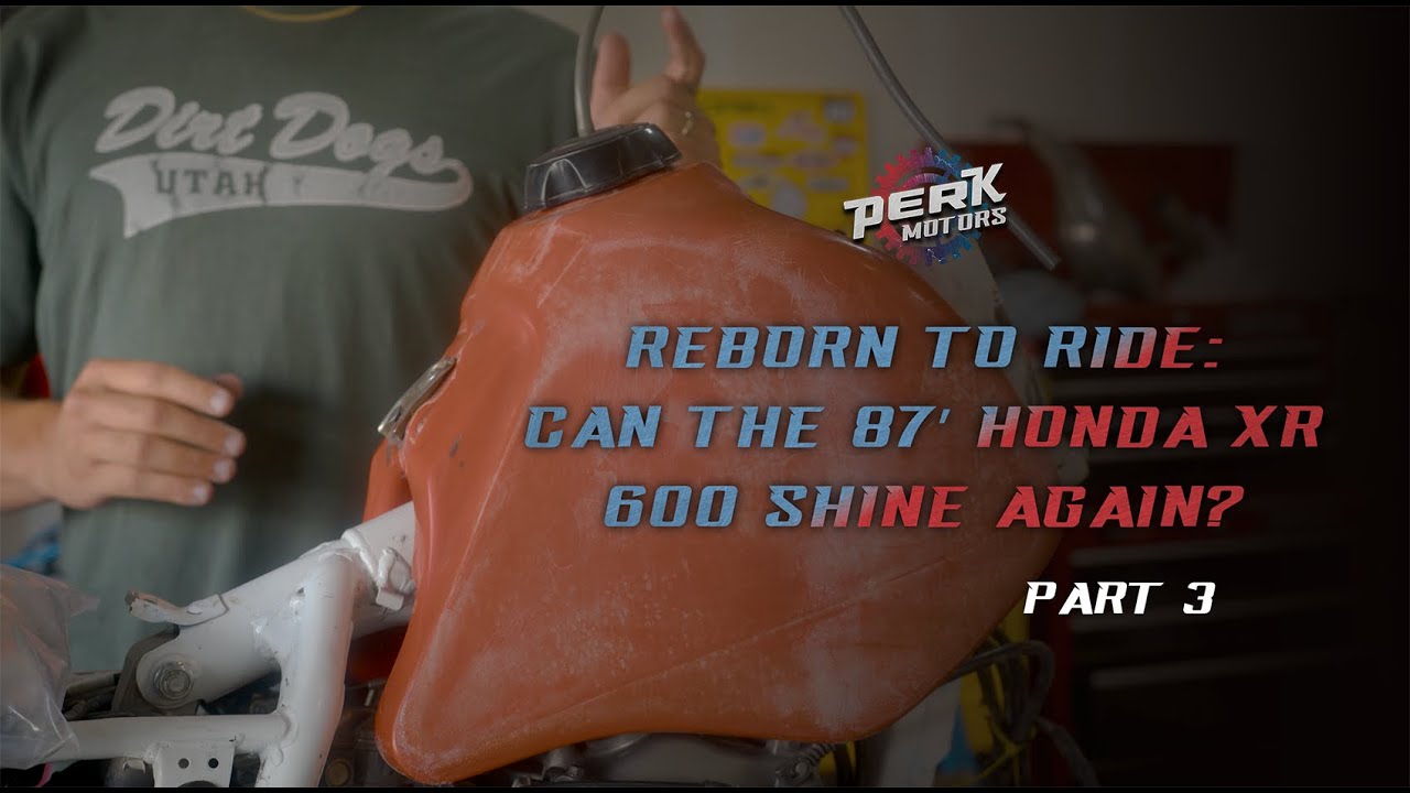 Can Its Tank & Swing Arm Shine Again? Restoring a Legend: The 1987 ...