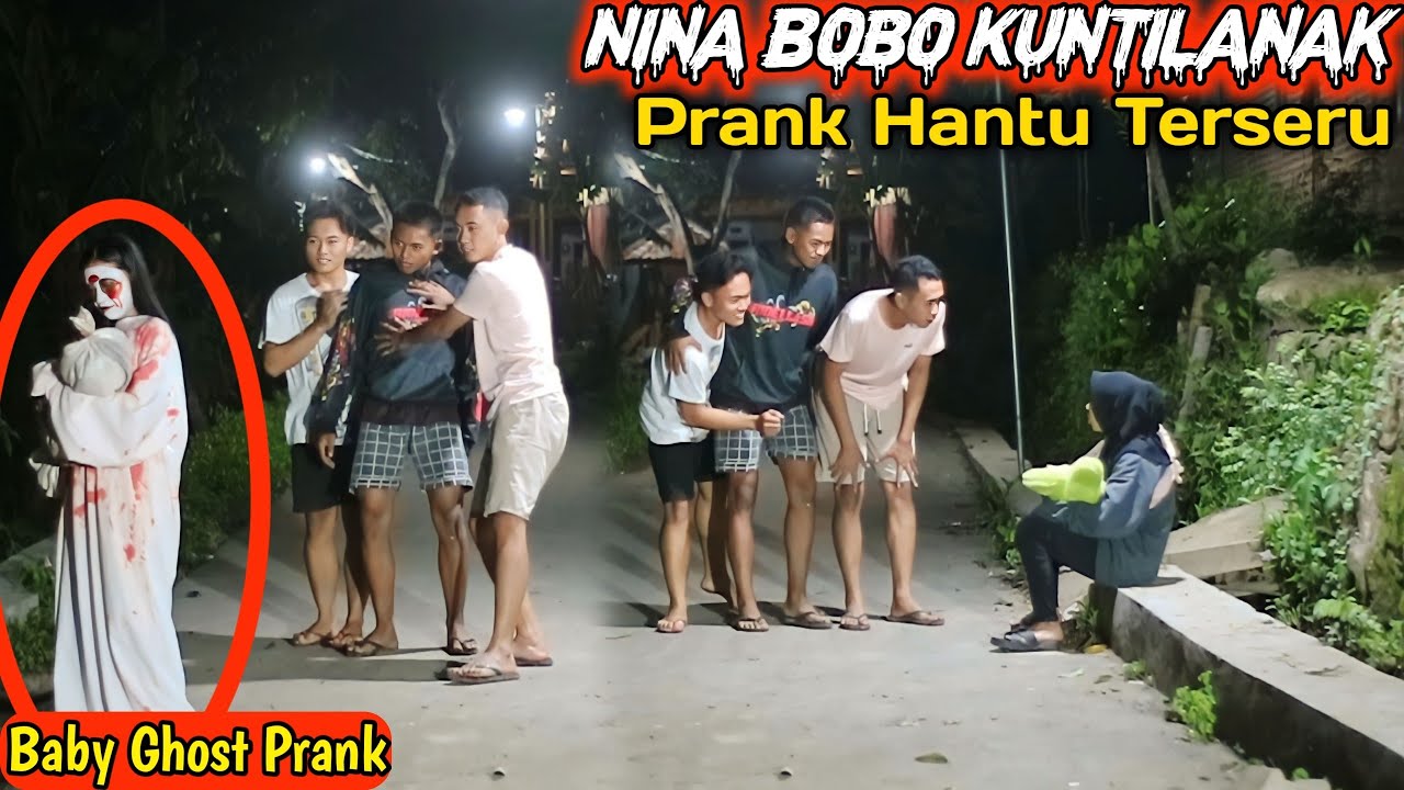 Nina Bobo Kuntilanak || Prank Hantu Paling Seru || Baby Ghost - YouTube