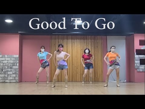 Good To Go Line Dance | Intermediate | Demo |Count |굿 투 고우 라인댄스 - YouTube