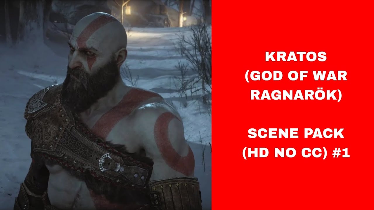 Kratos (God of War Ragnarök) - Scene Pack (HD No CC) #1 - YouTube