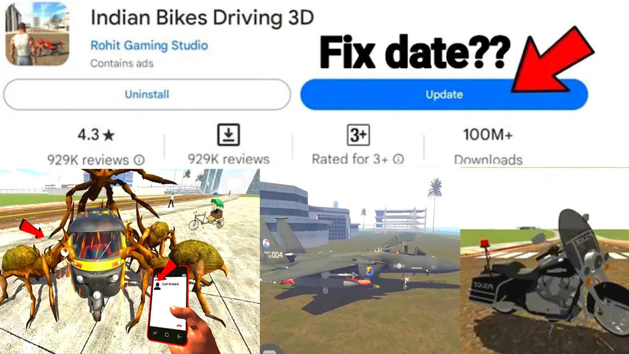 Finally 🥳 New Update 🤯 Indian Bike Draving 3D 🥰 || New Cheat Codes 🤑 New Spider + Flying Jet # ...