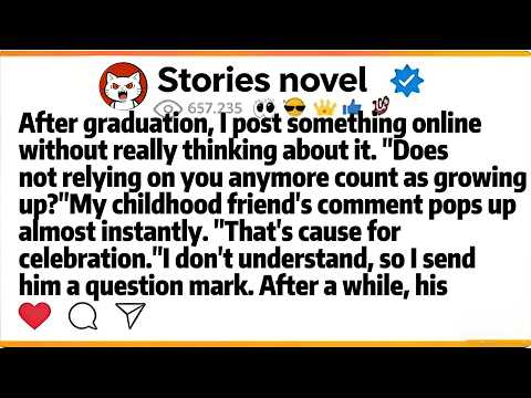 After graduation, I post something online without really thinking about it. \