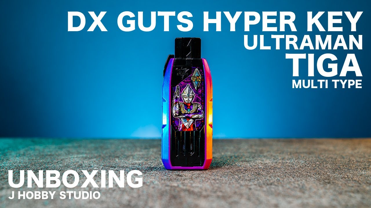 Ultraman Trigger DX GUTS Hyper Key Ultraman Tiga Multi Type Key ...