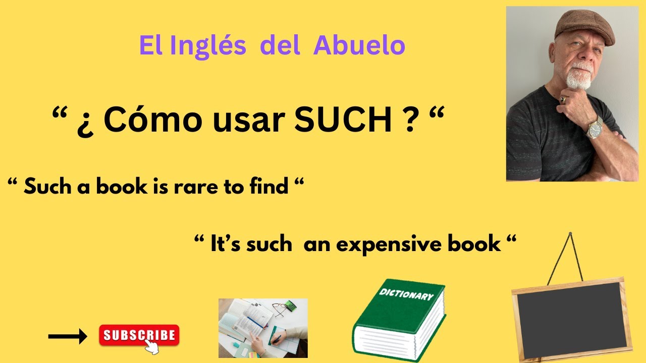 " Cómo usar 'Such' en Inglés: Reglas y Ejemplos Sencillos " - YouTube