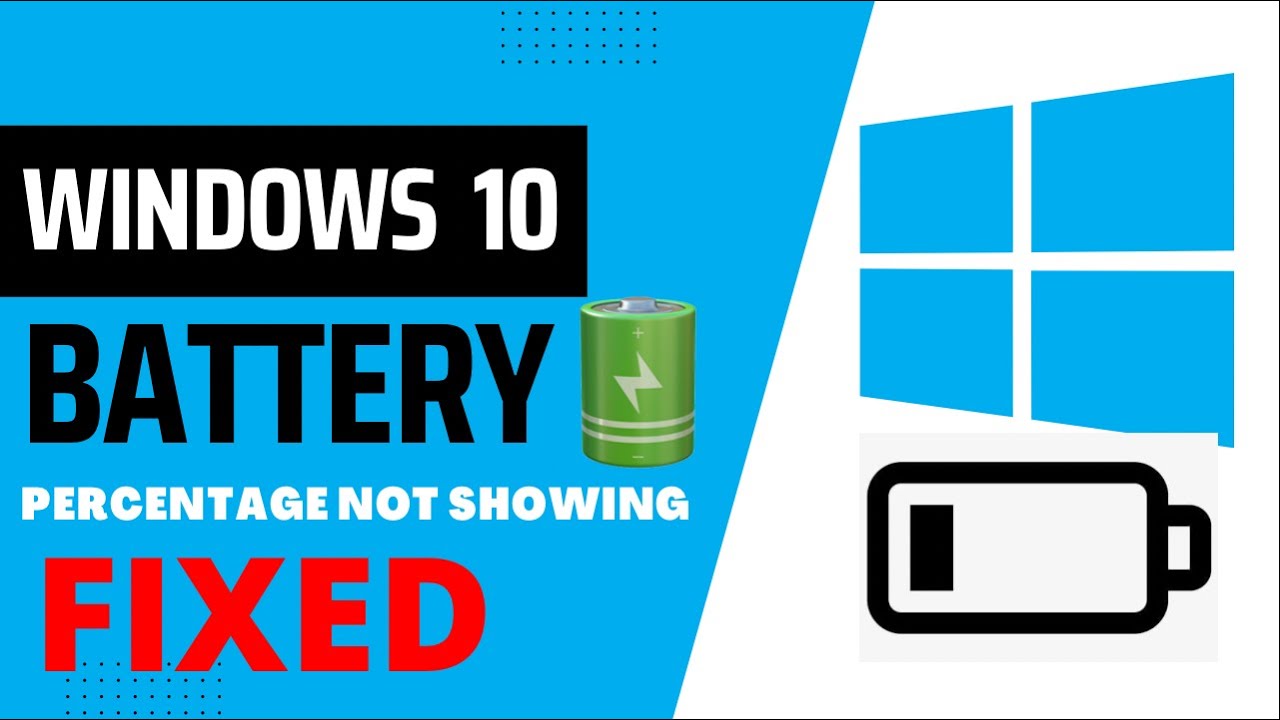 Battery icon missing windows 10 | Battery icon not showing in taskbar ...