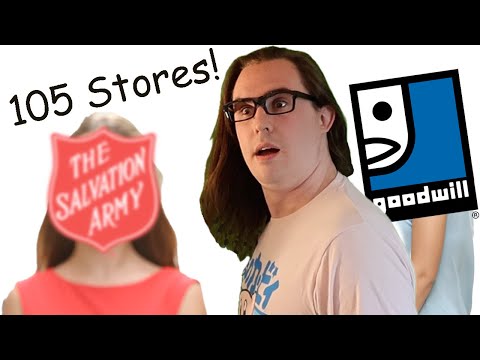 I went to 105 Thrift Stores and this is what I found..