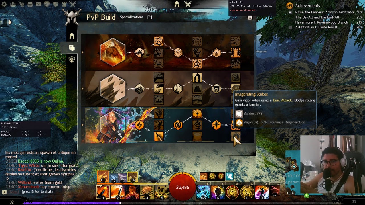 Guild wars 2 Weaver Condi Condition damage SPVP BUILD GUIDE - YouTube