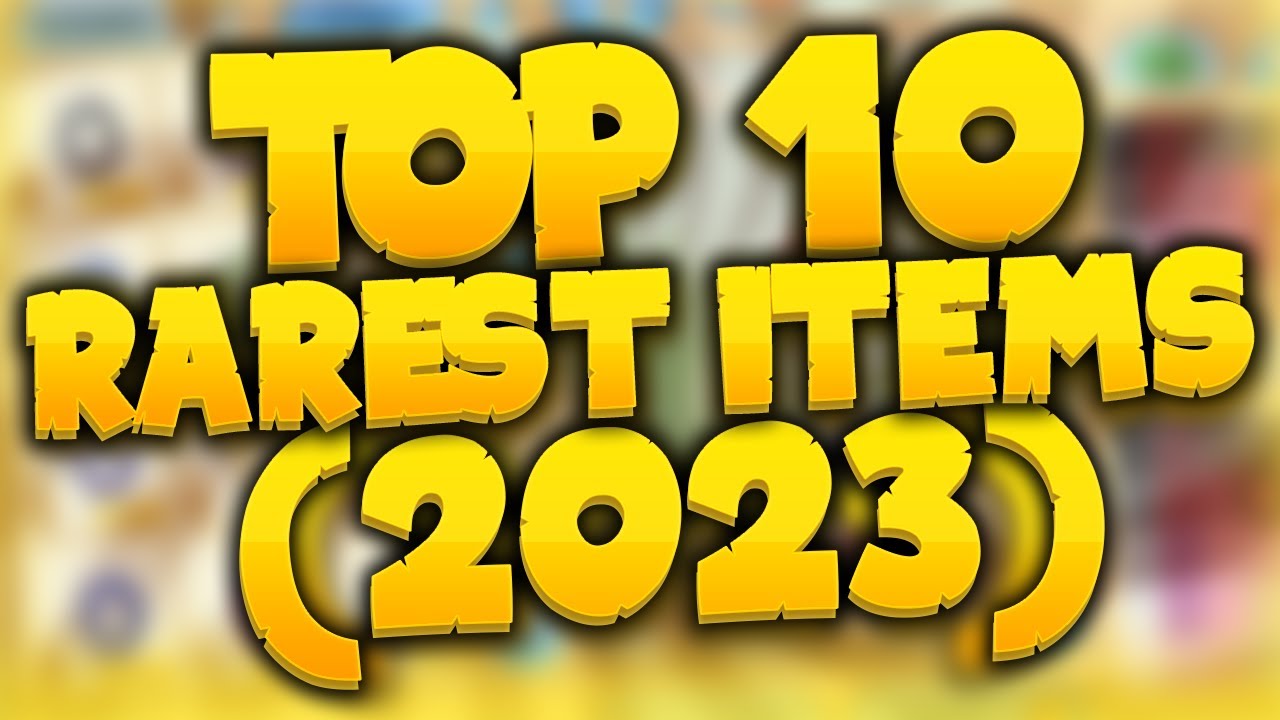 Top 10 Rarest Items on Animal Jam Classic - In Depth (2023) - YouTube