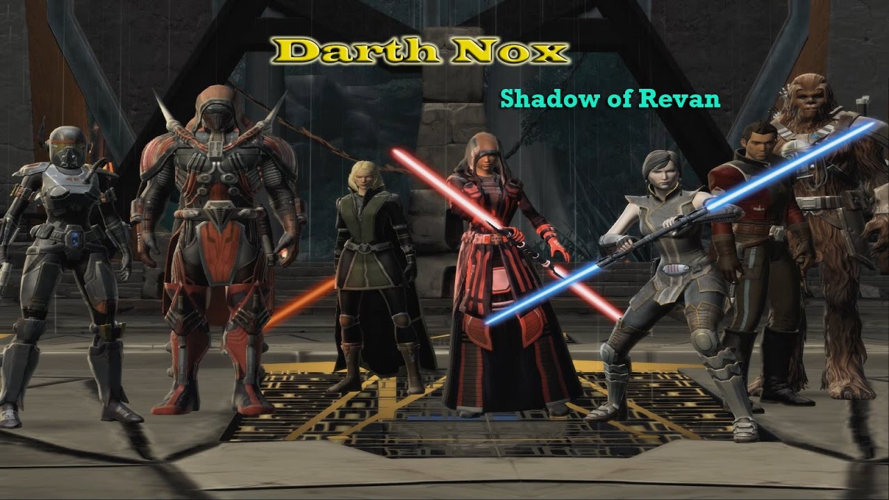 SWTOR: Shadow of Revan. Female Darth Nox - YouTube