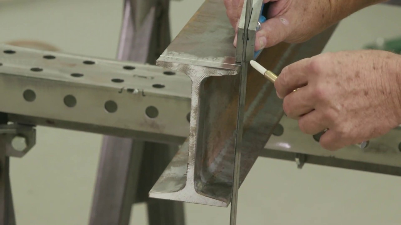 🔥 Correcting an Out-of-Square I-Beam - YouTube