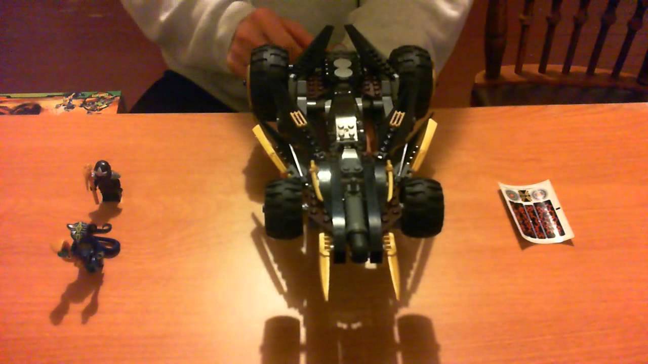 Lego NinjaGo 2012 Cole's Tread Assault 9444 Review - YouTube