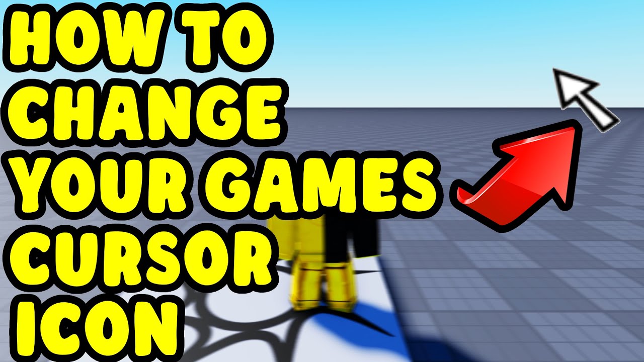 How To Change Your Roblox Games Cursor Icon (Old) - YouTube