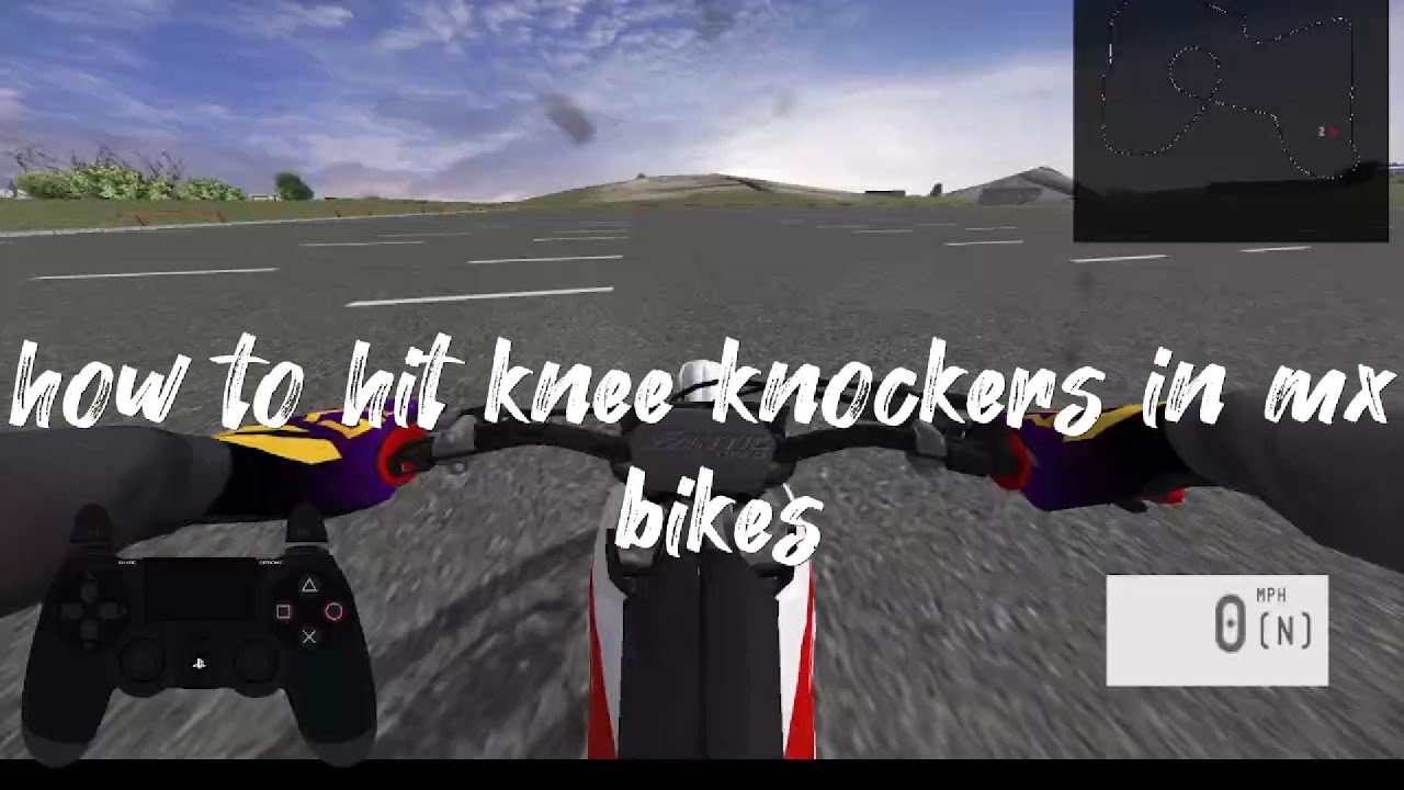 how to do knee knockers in mx bikes - YouTube