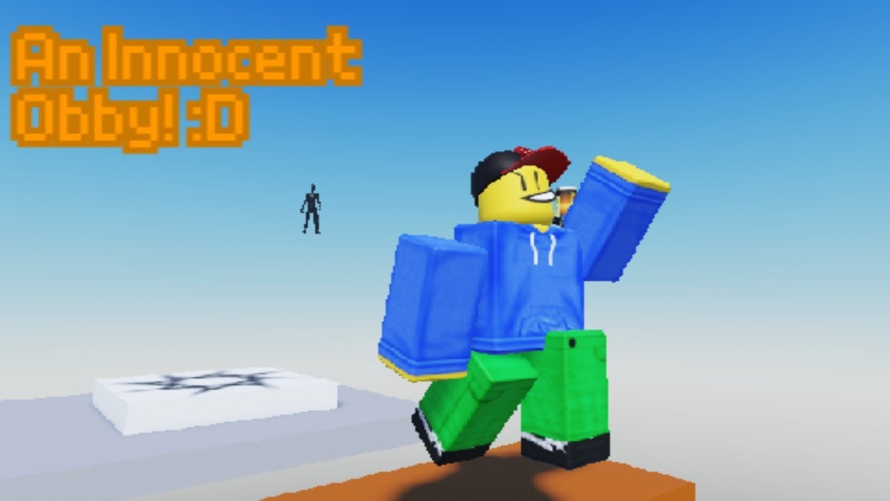 Playing a very fun and innocent obby! :) - YouTube