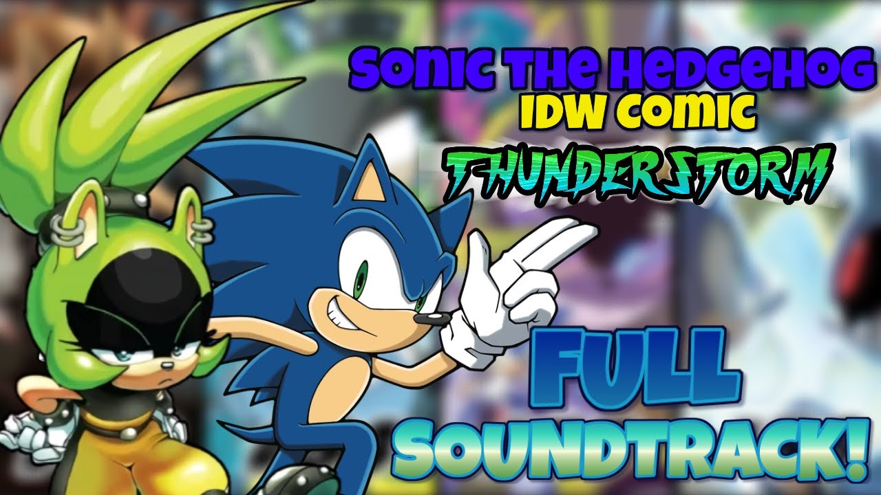Sonic the Hedgehog (IDW COMICS)- Issue 53-56⚡THUNDERSTORM!⚡ FULL ...
