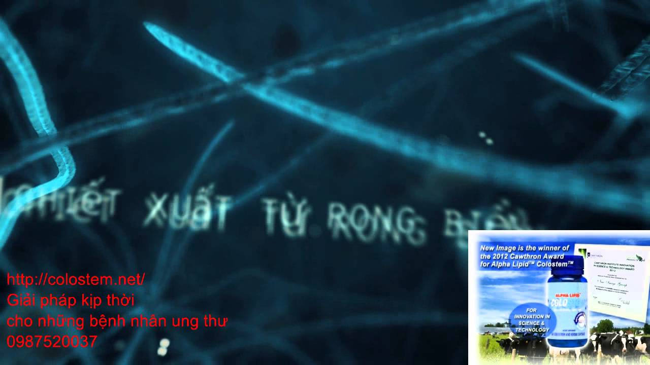 Alpha Lipid Colostem 0987520037 new - YouTube