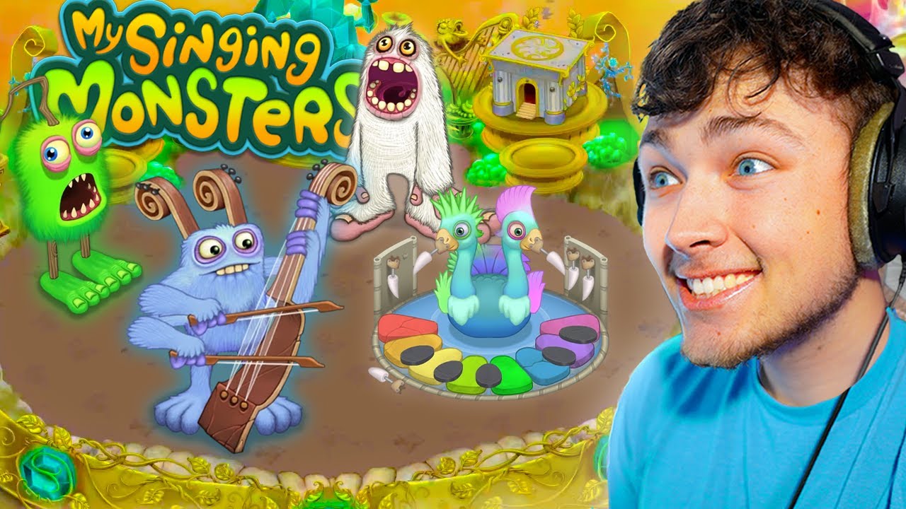 GOLD ISLAND IN MY SINGING MONSTERS IS UNEXPECTED! - YouTube