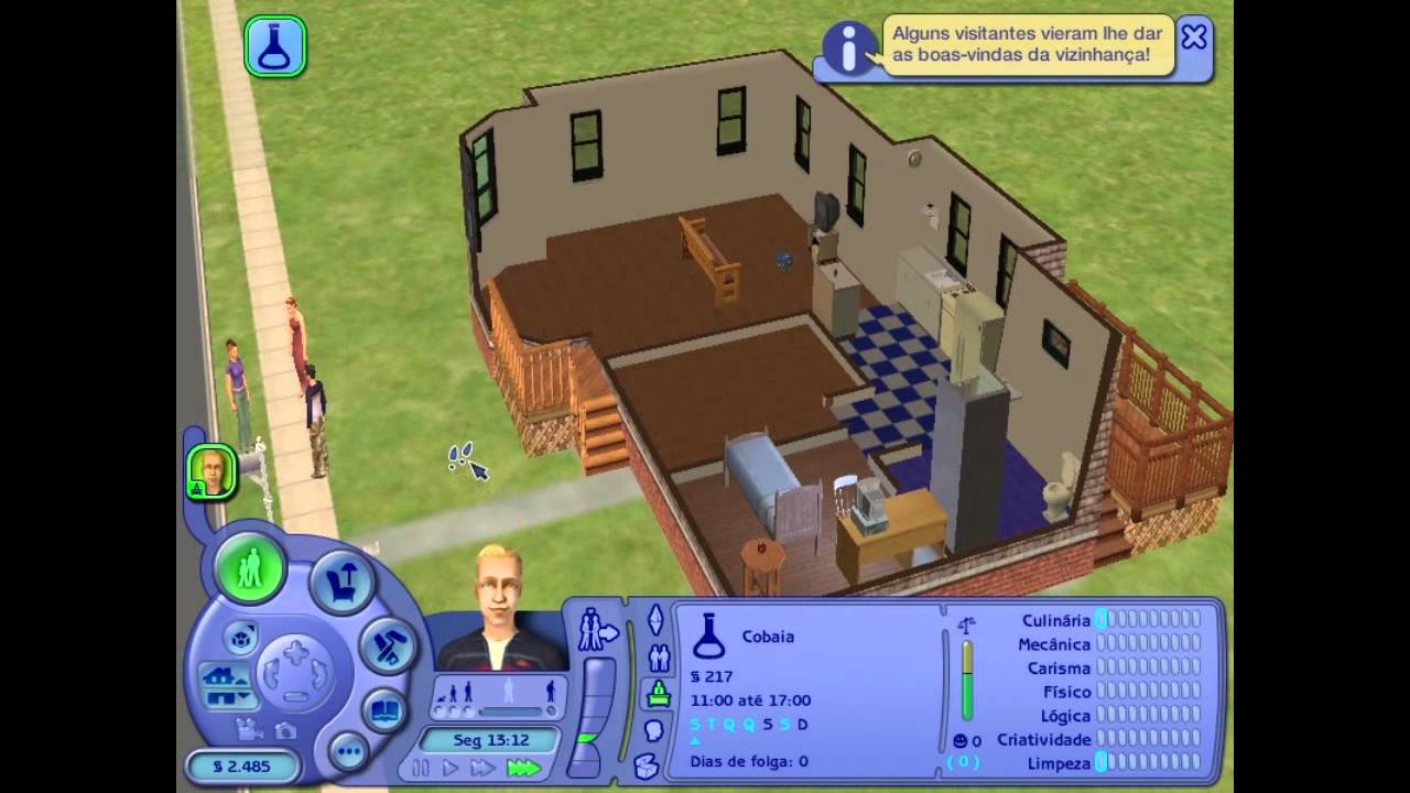 The sims 2 tutorial (começando a jogar) pt2 - YouTube