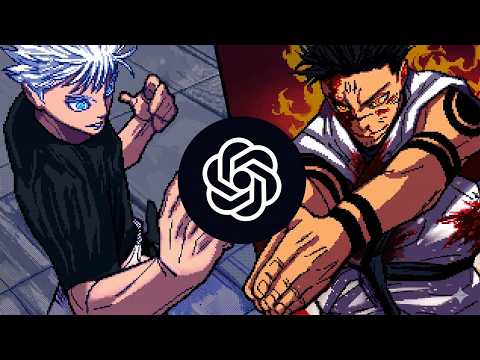 I Made a JJK Fighting Game with Only AI