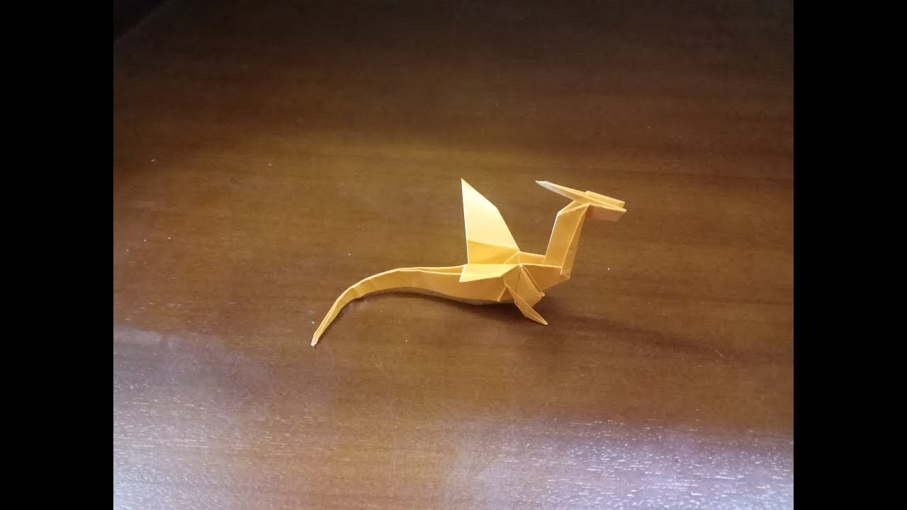 Origami Easy Dragon - How To Make Origami Dragon Tutorial - YouTube