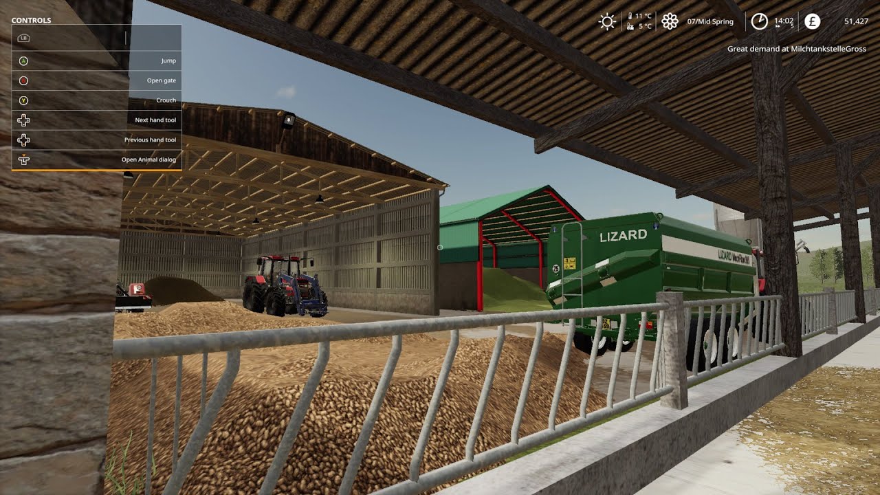 TP Farm Life ( Emptying the clamp ( reuploaded with music )) - YouTube