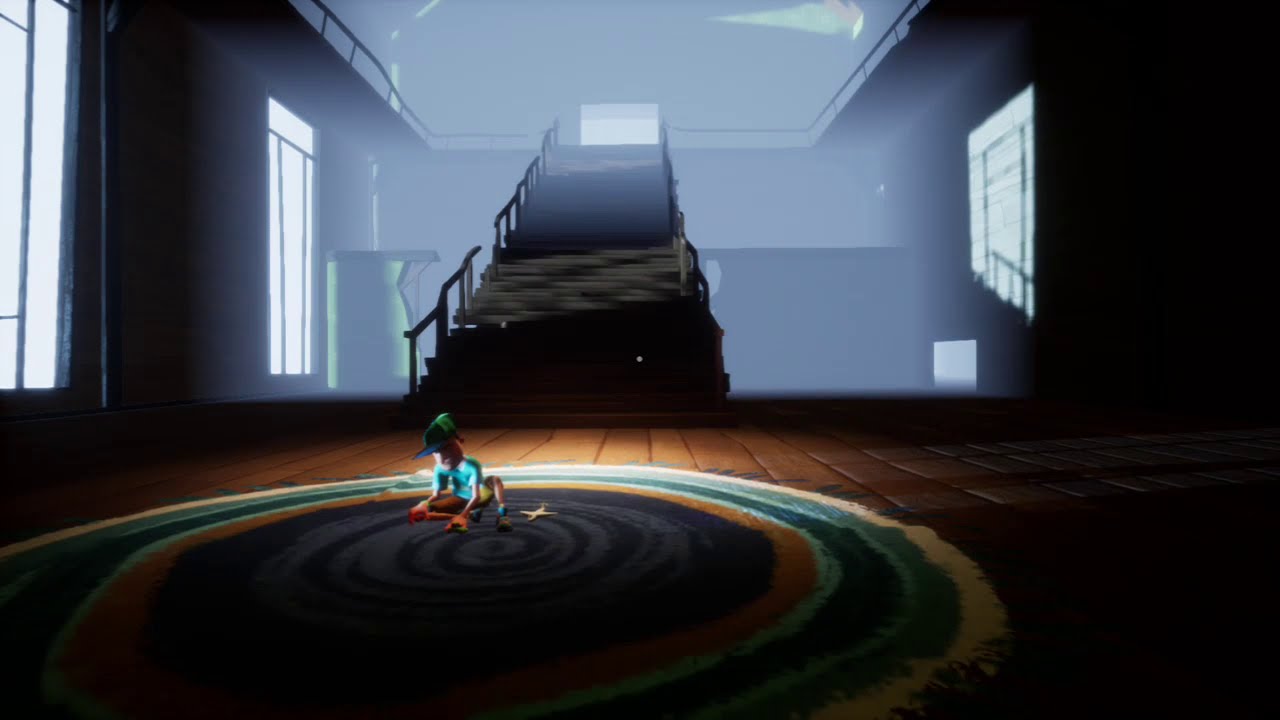 Hello neighbour final boss level (SHADOW MAN...) - YouTube