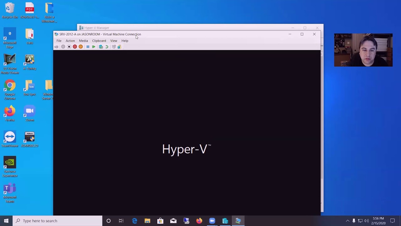 How to Build a Windows 2012 R2 Server (with GUI) using Hyper V - YouTube