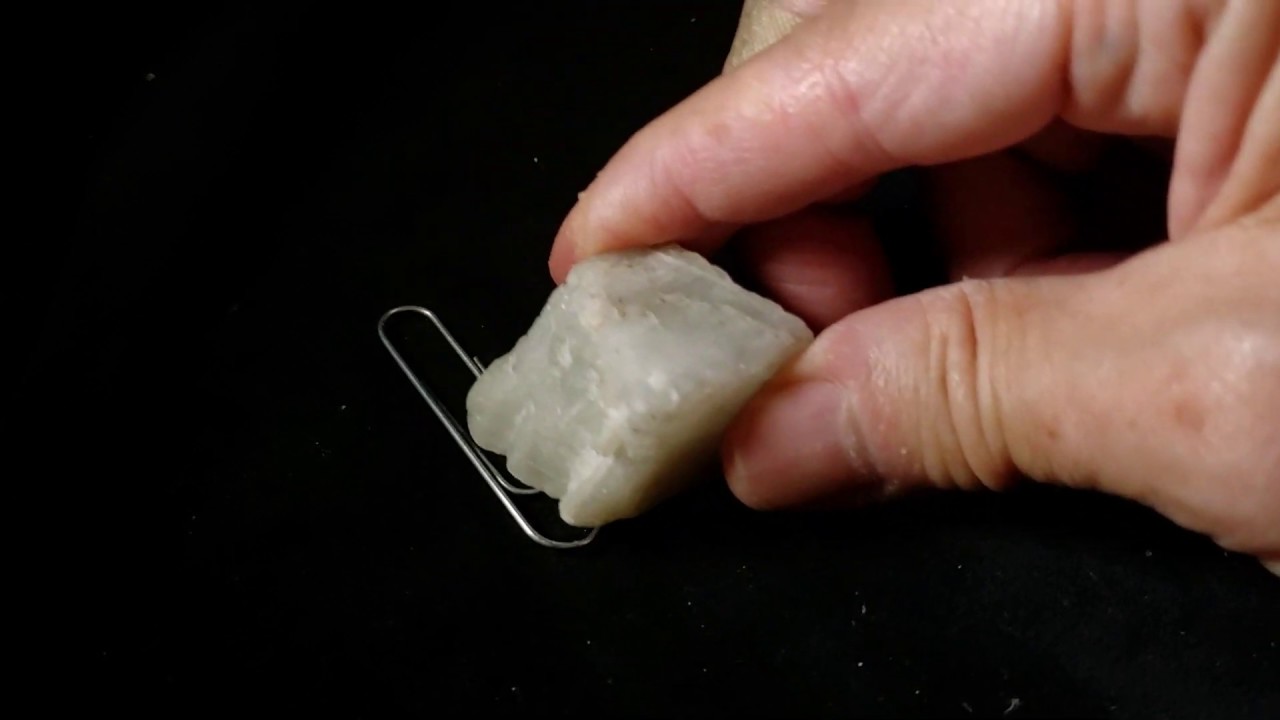 Magnetism Test Mineral A17 - YouTube