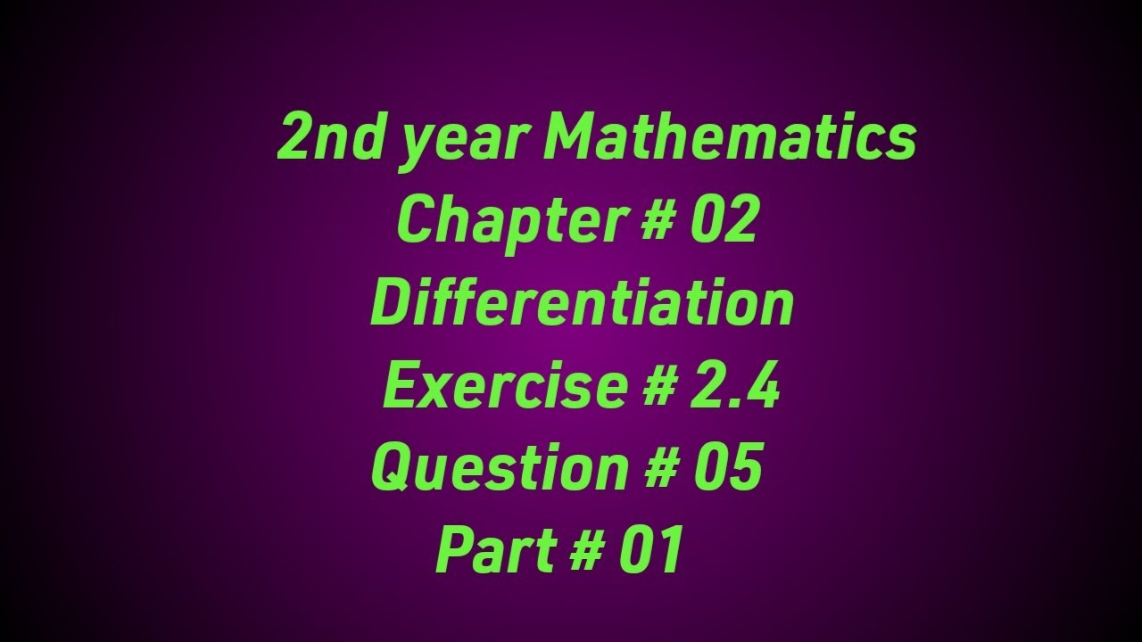 Differentiation Chain Rule Class 12 Maths Chapter 2 Exercise 2 4 differentiation-chain-rule-class-12-maths-chapter-2-exercise-2-4