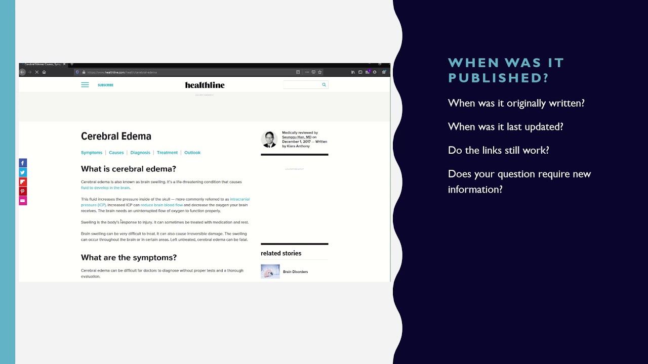 C for CO: Evaluating Information Using the TACO Method Part 4 - YouTube