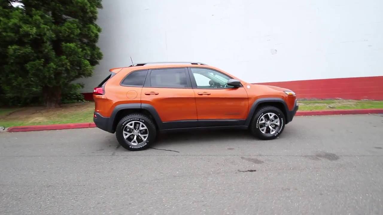 2016 Jeep Cherokee Trailhawk | Mango Tango | GW310297 | Redmond ...