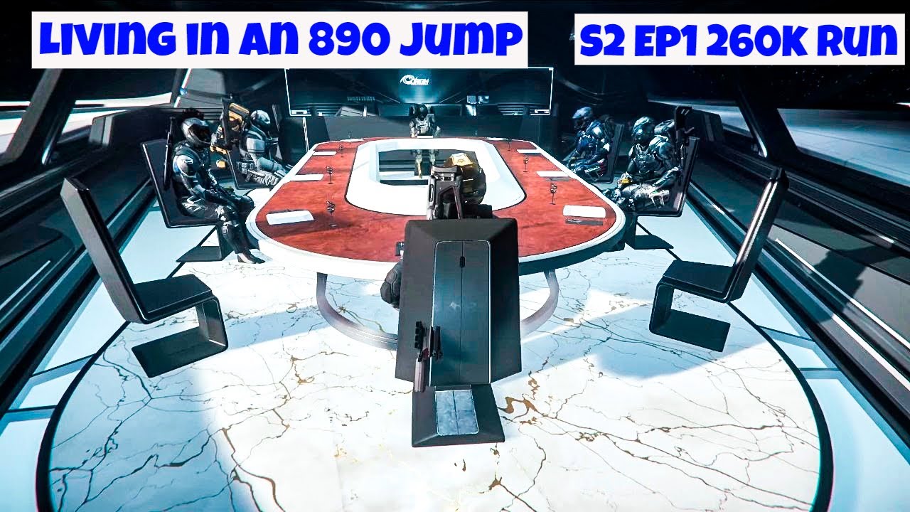 Living in an 890 Jump S2 Ep 1 | 260k High Threat Beacon Crewed Up ...