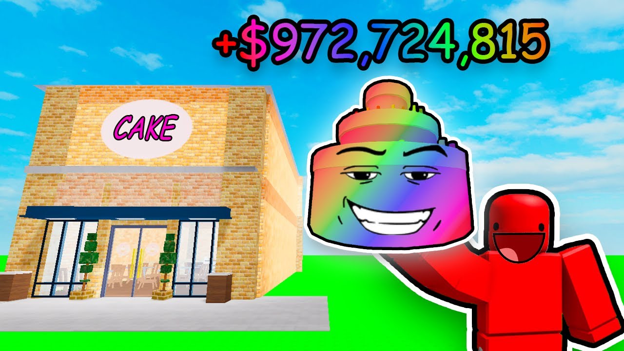 Making MILLIONS By Baking CAKES in Roblox! - YouTube