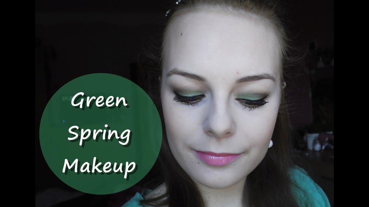 Green Spring Makeup. - YouTube