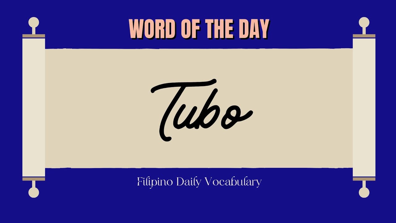 Tubo in English + Pronunciation - YouTube