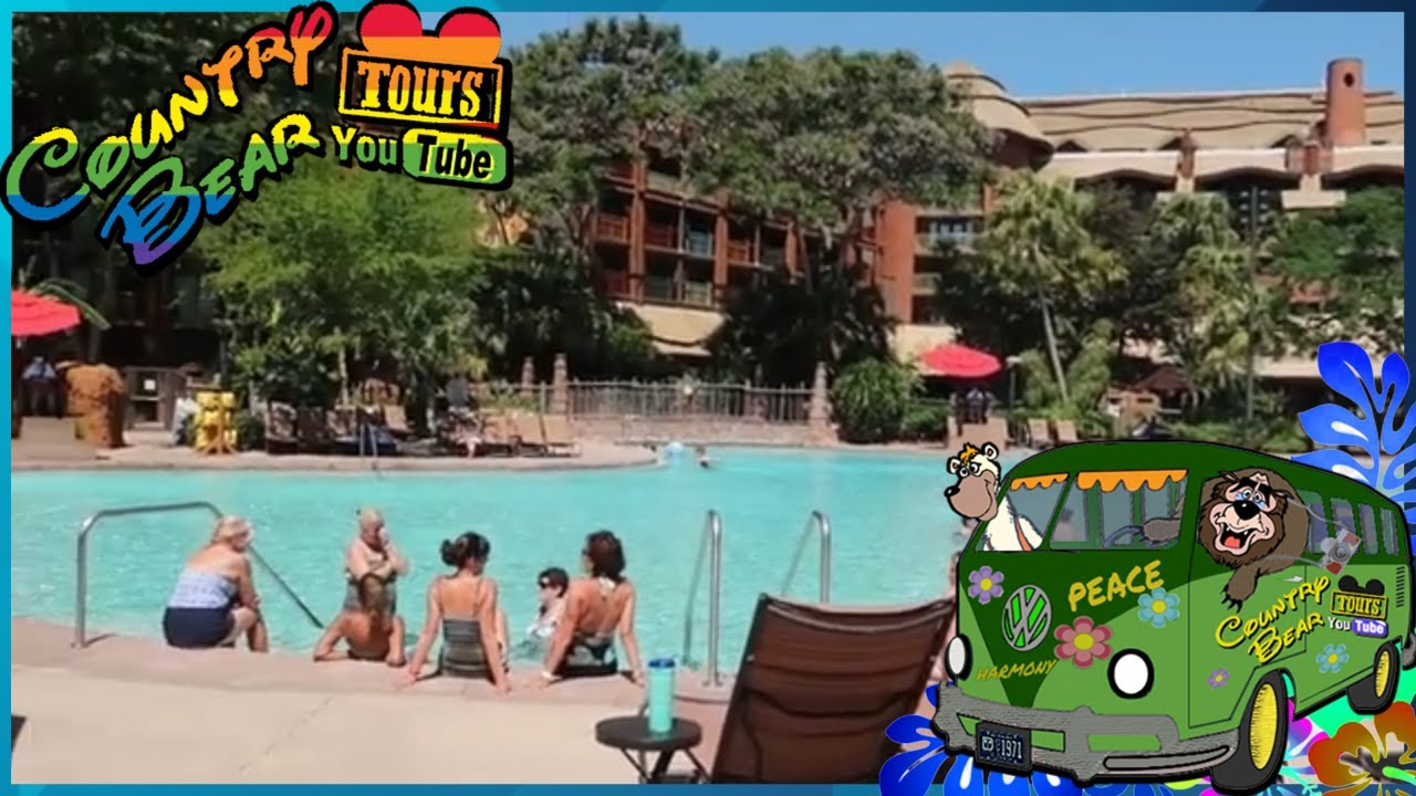 Animal Kingdom Lodge Jambo House Pool | Disney World Pools 2021 - YouTube