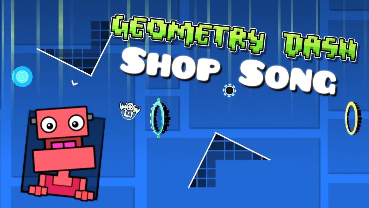 I made a Layout with the GD Shop Song... - YouTube