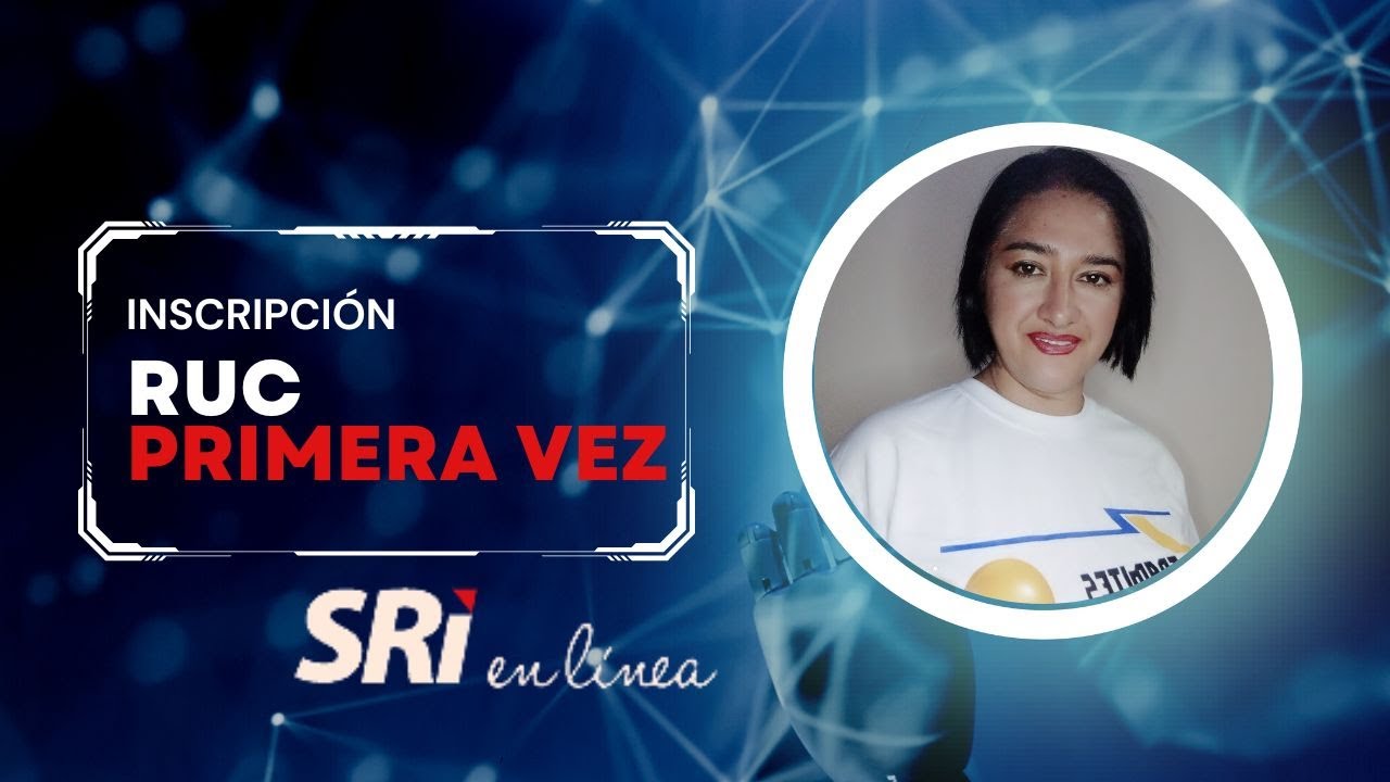 Como sacar el RUC por primera vez Ecuador, persona natural 2023 - YouTube