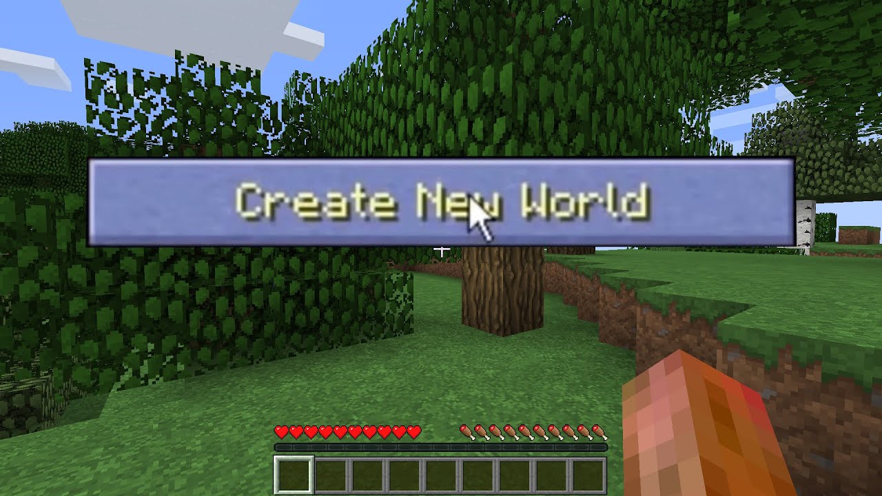 How To START OFF a New Survival in Minecraft (THE RIGHT WAY) - YouTube