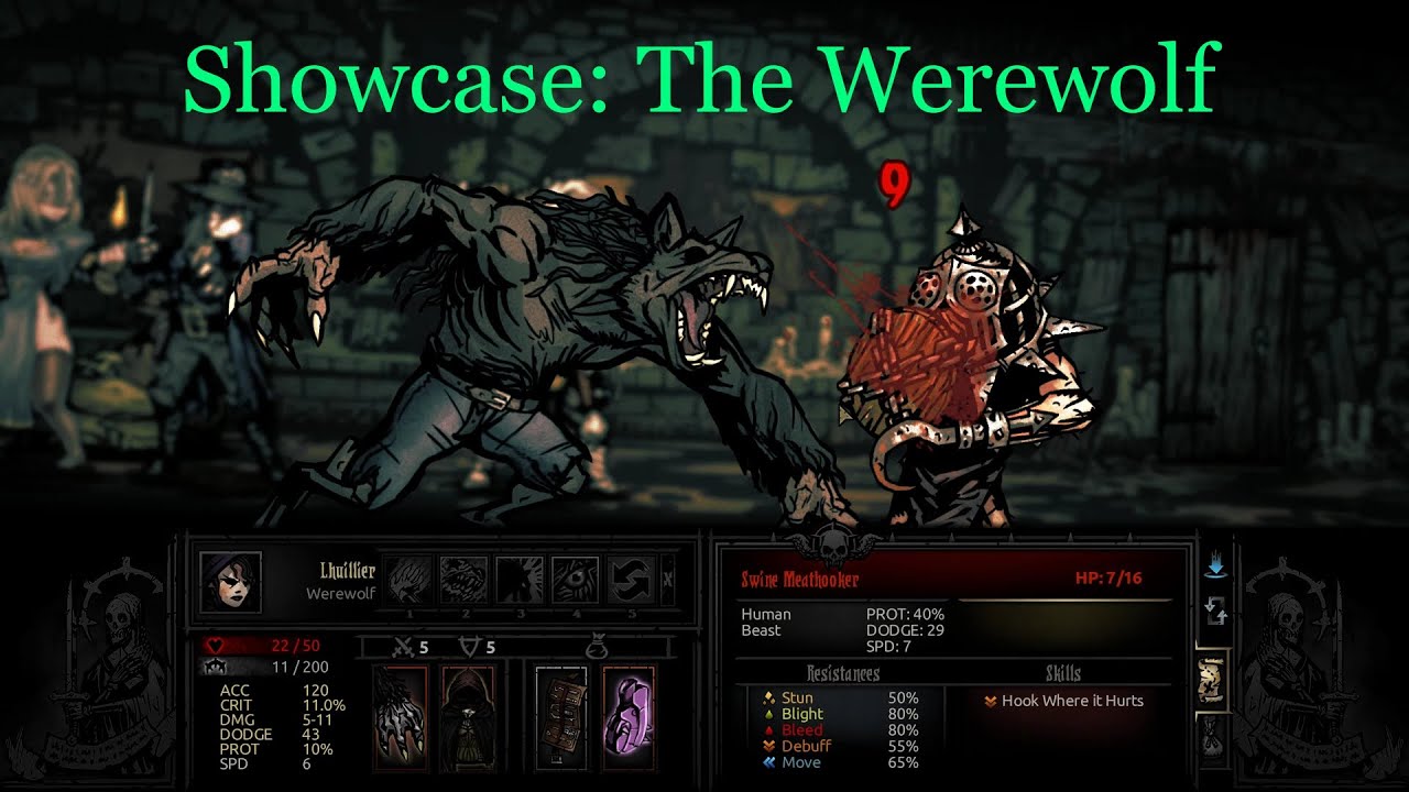 Darkest Dungeon Showcase: The Werewolf - YouTube