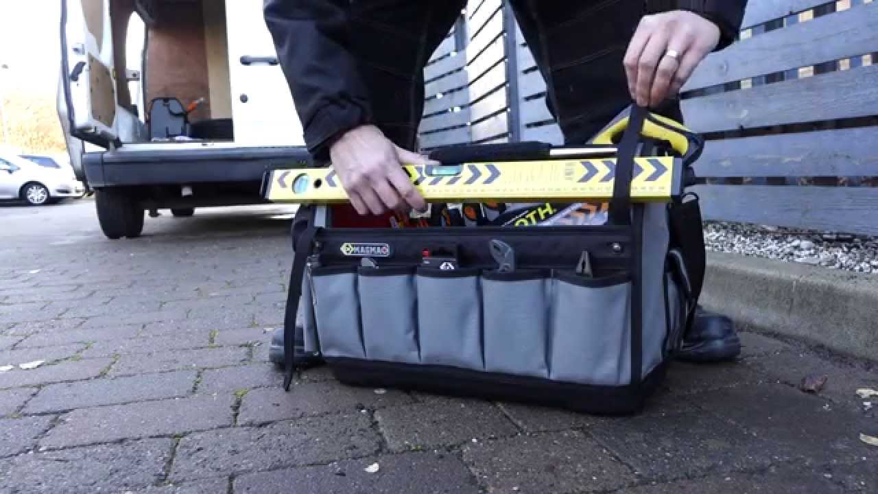 C K Magma 18'' Open Tool Tote - YouTube